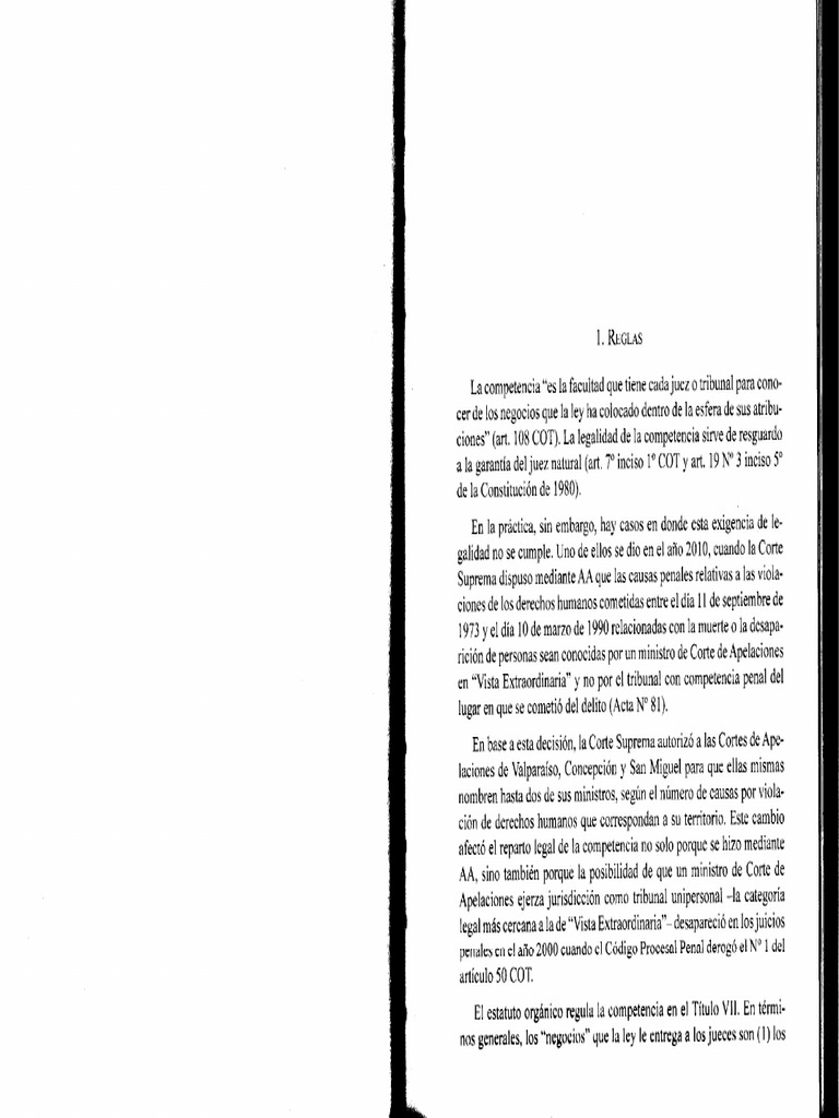 OBLIG Larroucau Reglas de Competencia | PDF