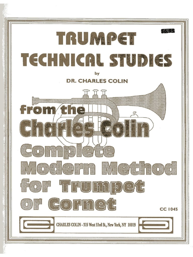 Colin-Trumpet Technical Studies | PDF