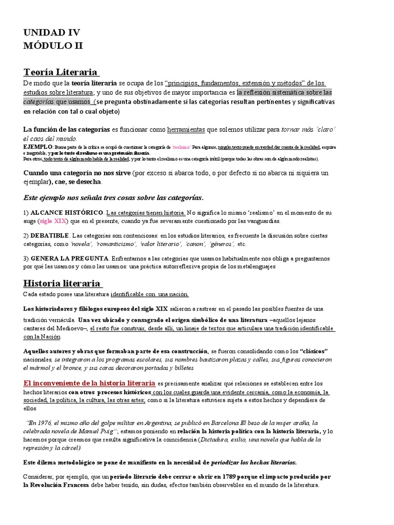 Unidad 4 Modulo 2 | Download grátis PDF | Hermenéutica | Realismo filosófico