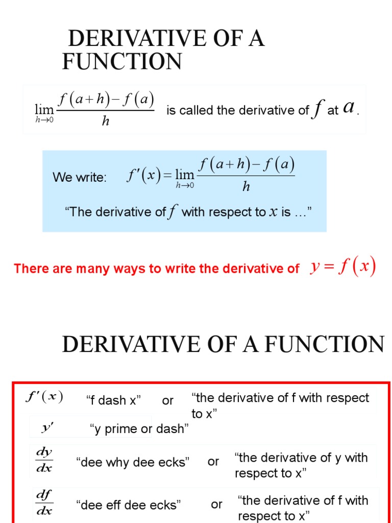 Proof of Derivatives Explained | PDF | Trigonometric Functions | Velocity