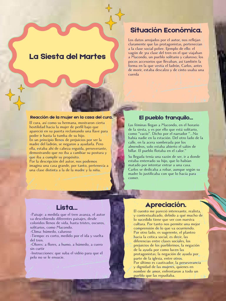 Preguntas La Siesta Del Martes | PDF