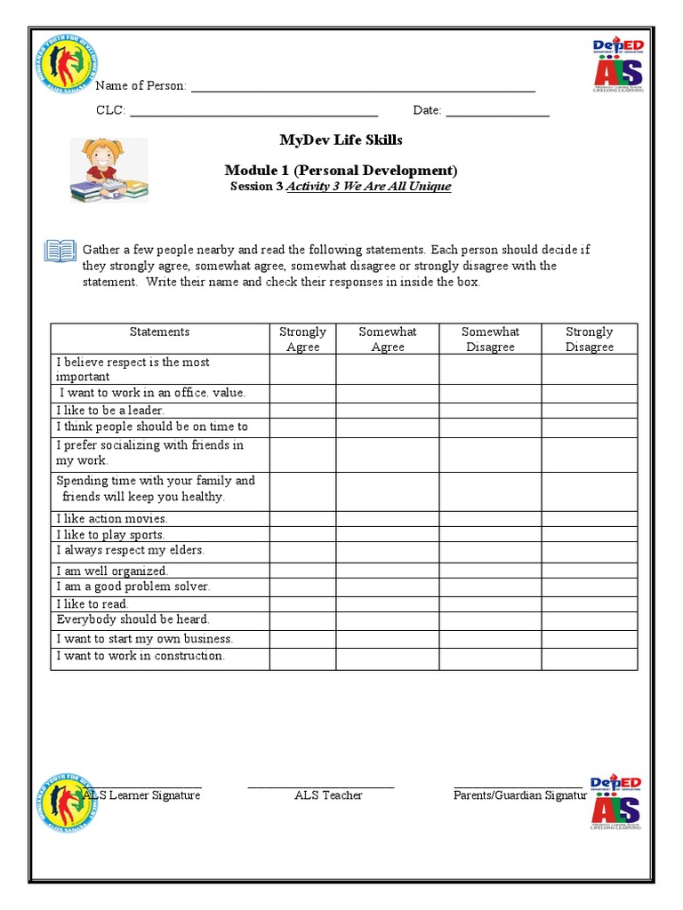 My Dev Session 1 Activity 3 | PDF | Learning | Cognition