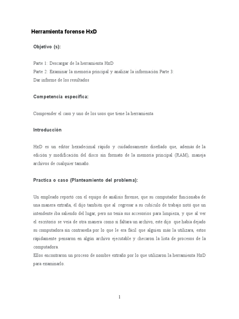 HXD Practica | PDF | Archivo de computadora | Almacenamiento de datos ...