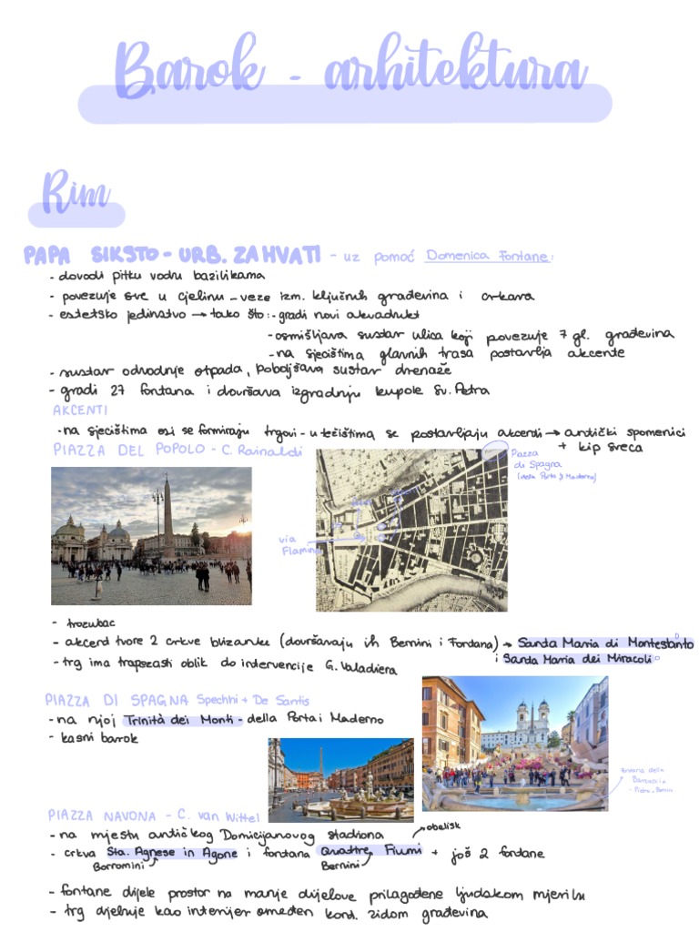 Barok - Arhitektura | PDF