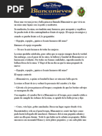 PDF Cuento de Blancanieves y Los Siete Enanitos | PDF | Blanco como la nieve