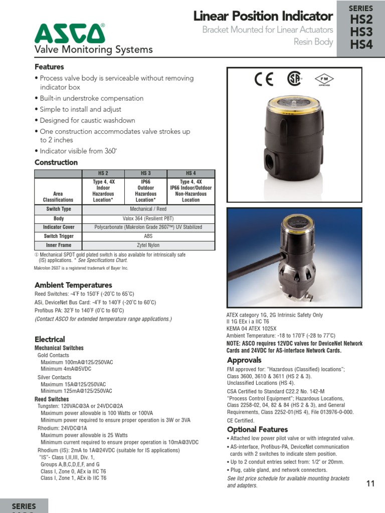 Hs2 Linear Position Indicator | PDF | Manufactured Goods | Electrical ...