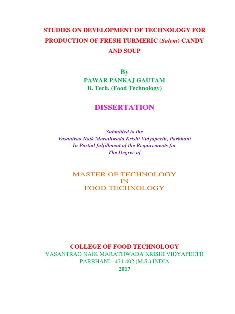 Food Science | PDF | Turmeric | Ginger