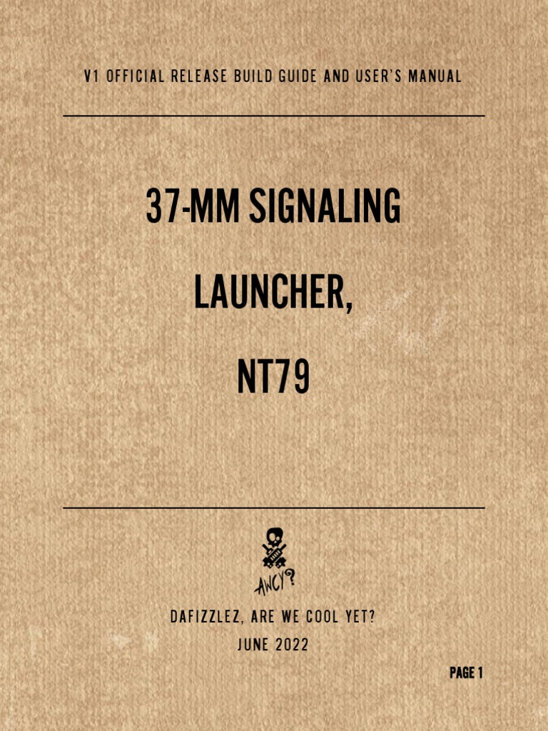 NT79 Assembly Guide | Download Free PDF | Trigger (Firearms) | Screw