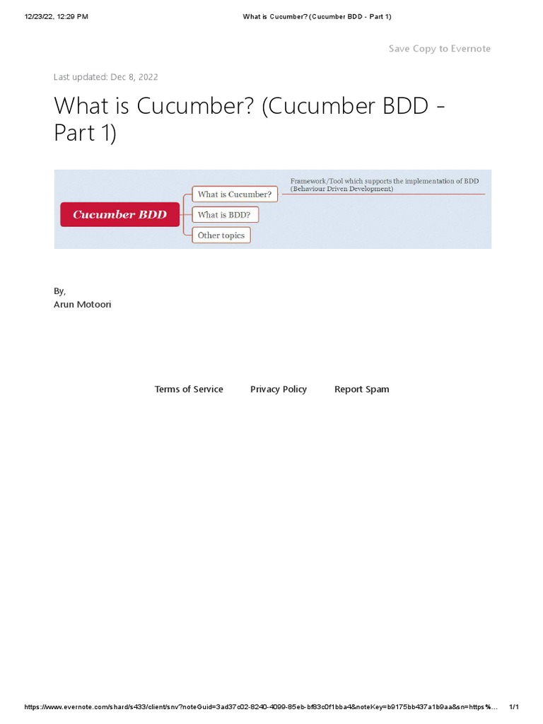 Cucumber BDD Notes | PDF | Regular Expression | Software Development