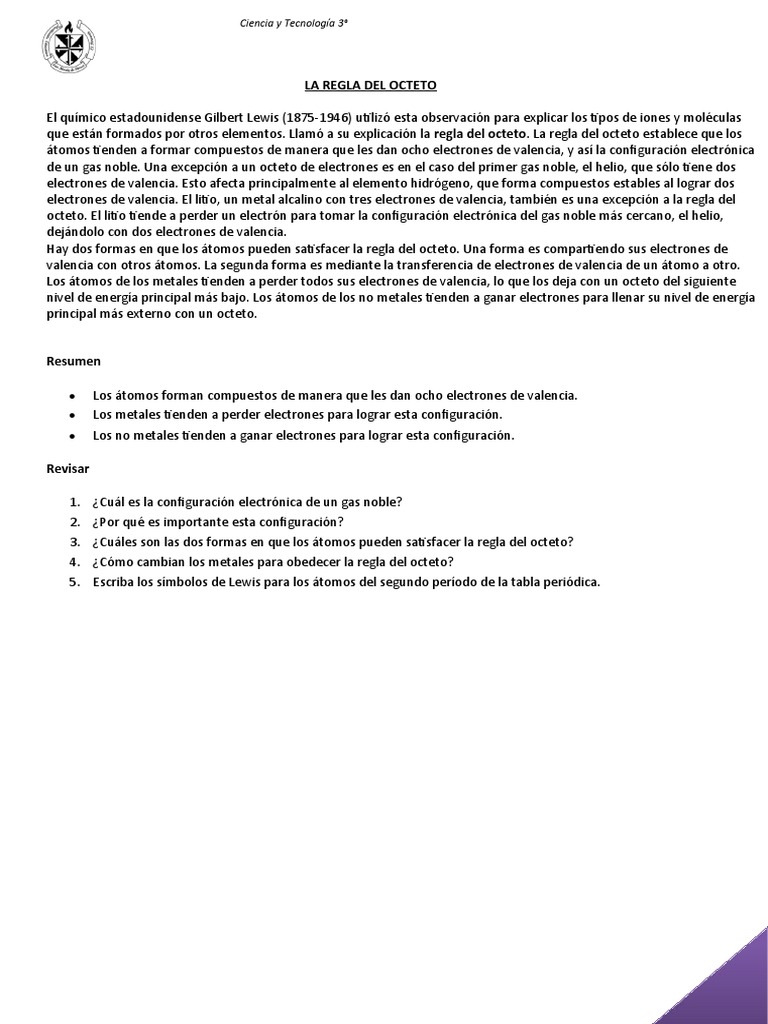 Enlace Químico Libro Principal Pdf Enlace Covalente Enlace Químico