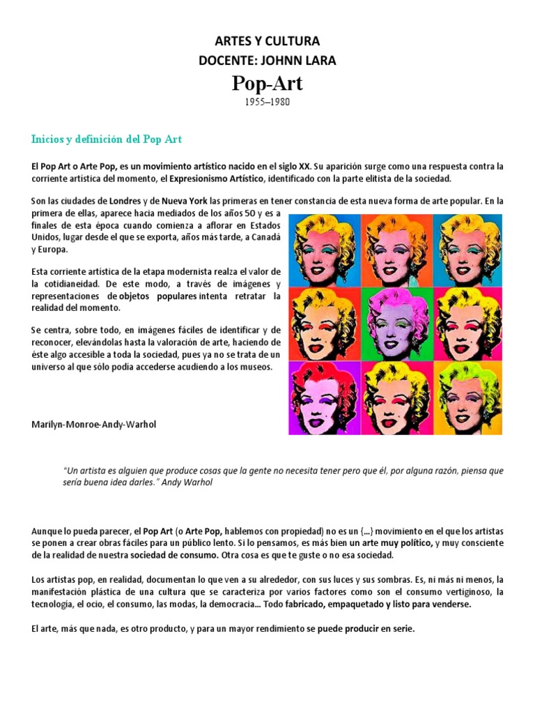 Pop Art | PDF