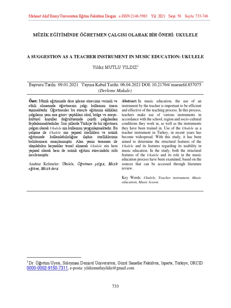 Ukulele Makale | PDF