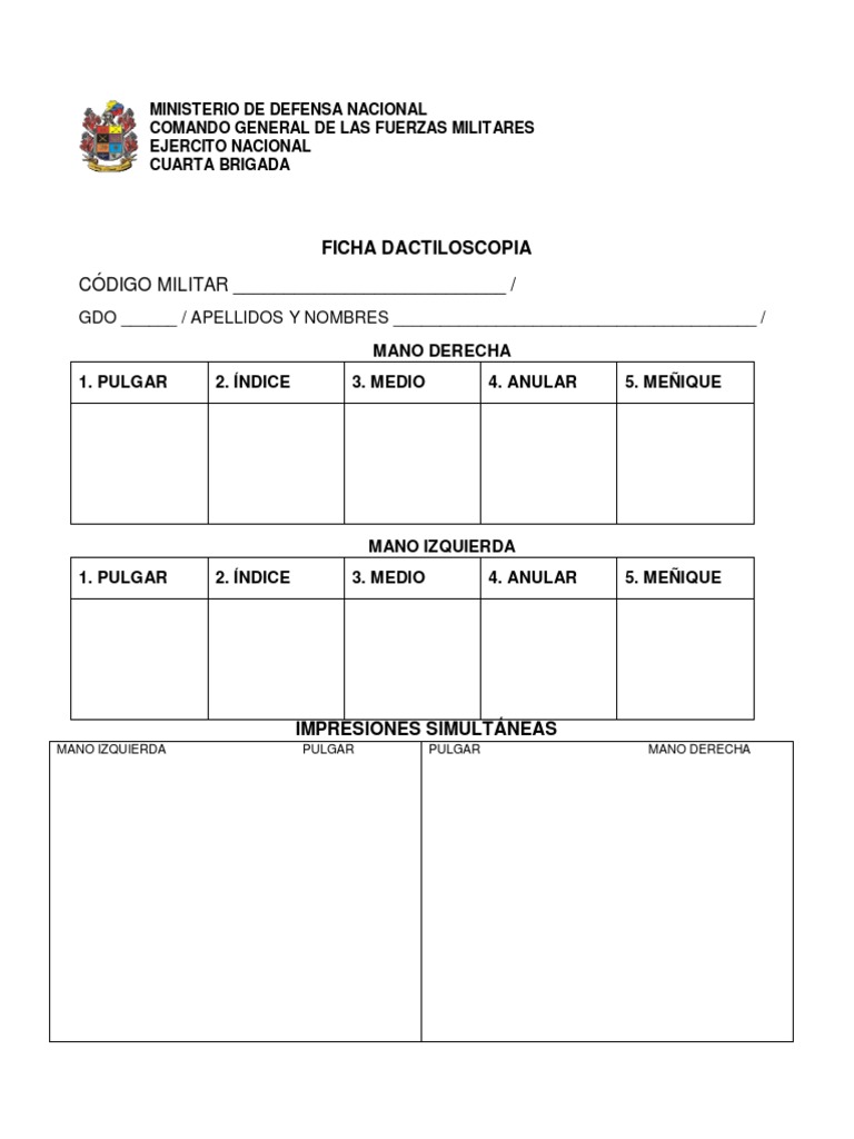 Formato PPR Datos Personales 2023 | PDF | Militar