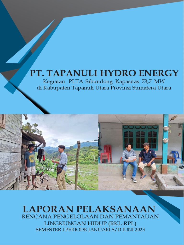 Cover Pemantauan Plta Sibundong | PDF