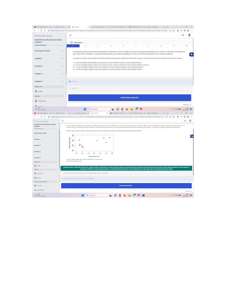 Estatística Aplicada Ao Data Science - Atividade 4 | PDF