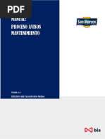 6 - PM-DEM-001 - Manual Avisos de Mantenimiento | PDF | Ventana (informática)