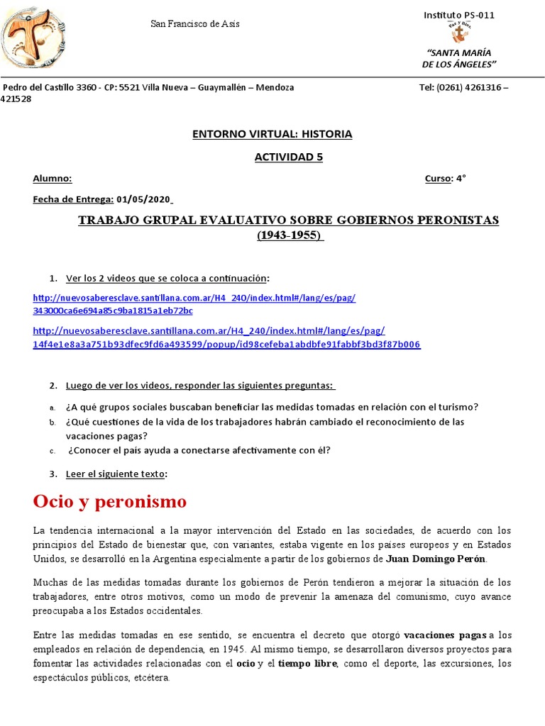 Actividad 5 - Isma | PDF | Turismo