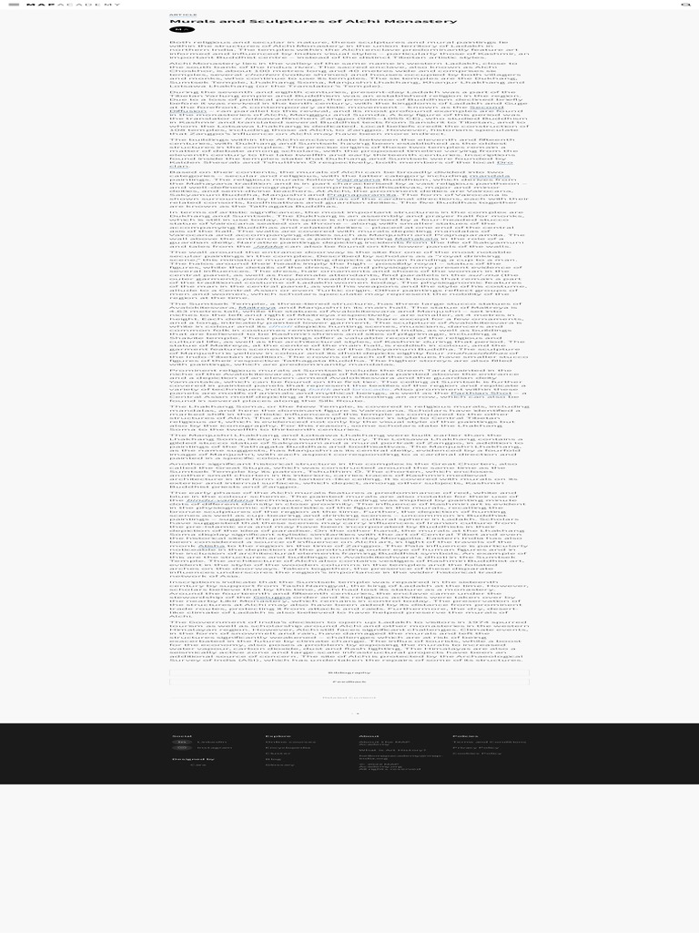 Map-Academy ALCHI | PDF | Indian Religions