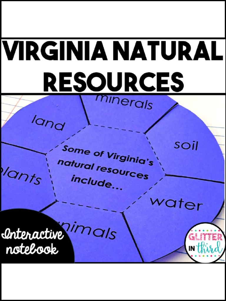 19 - Virginia's Natural Resources Interactive Notebook (SOL 4.8) | PDF ...