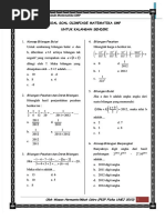 Buku Olimpiade Matematika SMP-Full Version | PDF