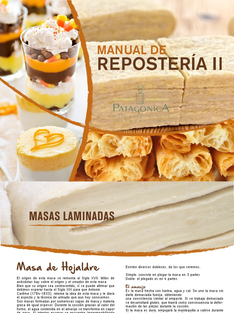 Manual de Reposteria II | PDF | Chocolate | Mantequilla