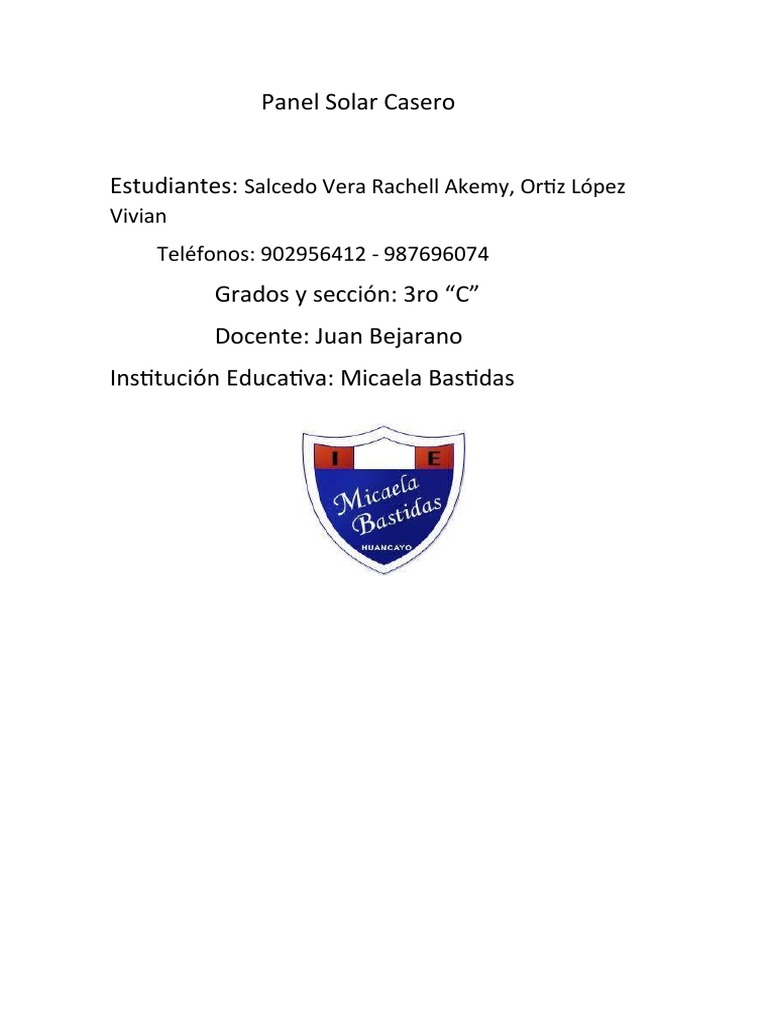 el proyecto de cyt | PDF