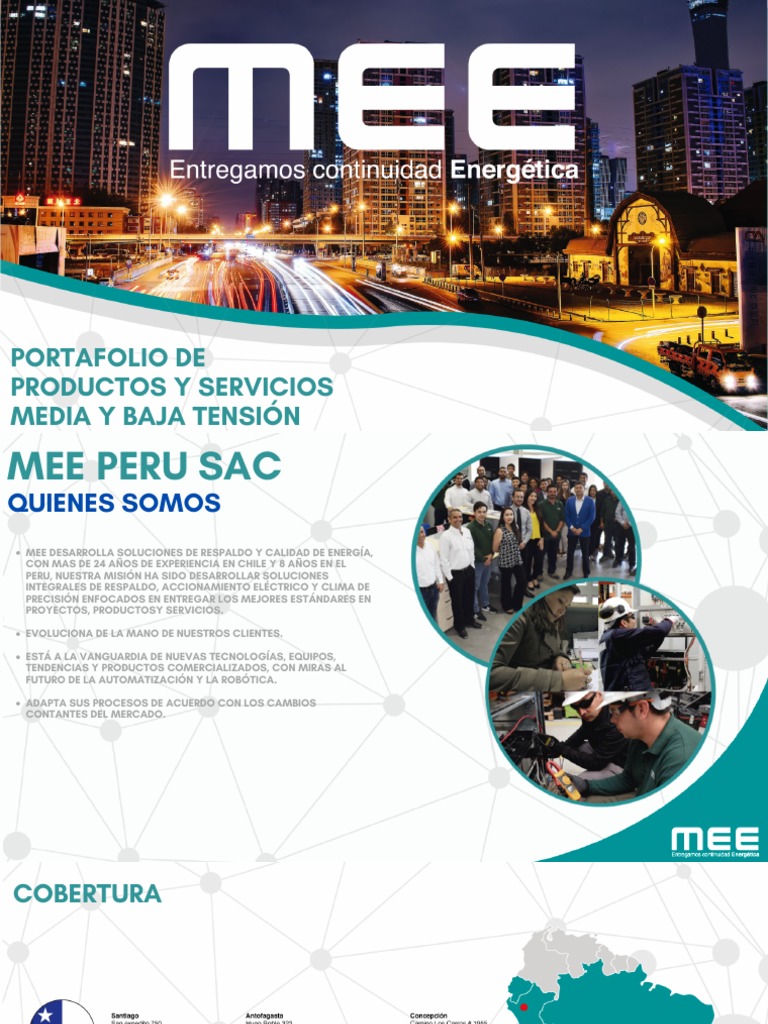 Brochure Mee Peru 2023 | PDF | Distribución de energía eléctrica | Naturaleza