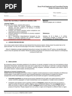 Neuro Vital Signs Assessment Procedure and Checklist | PDF | Senses | Foot