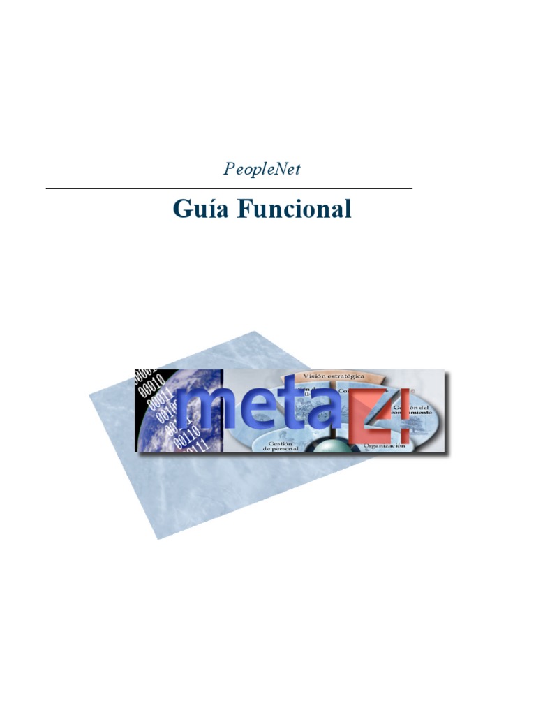 Guía - Funcional Meta4 | PDF | Gestión de recursos humanos | Business
