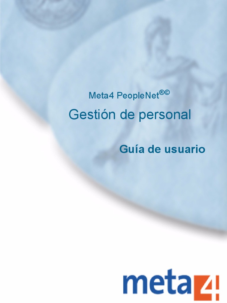 GuiaUsuarioAdministracionPersonal Meta4 | PDF | Gestión de recursos ...