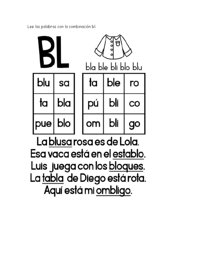 Combinación Bl Y Br Pdf