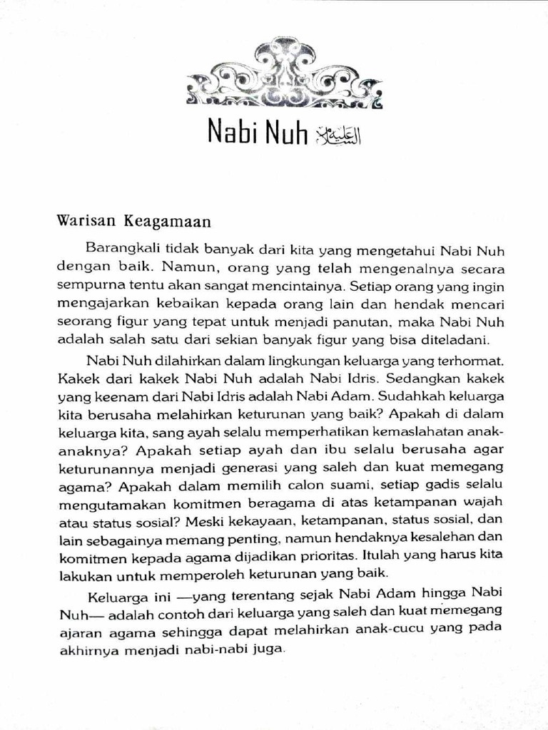 Nabi Nuh | PDF