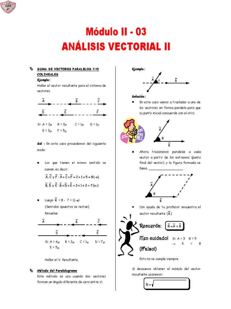 02 - 03 - Análisis Vectorial II - Teoría1 | PDF | Vector Euclidiano | Geometria clasica
