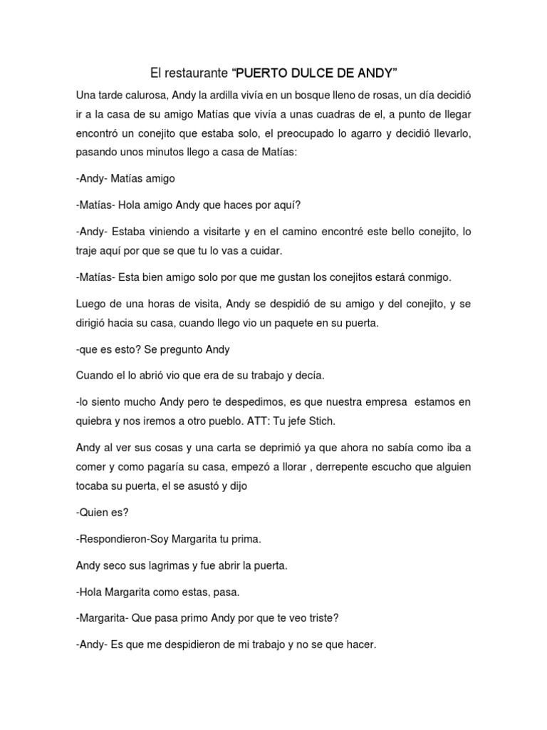 Cuento de Comunicación | PDF