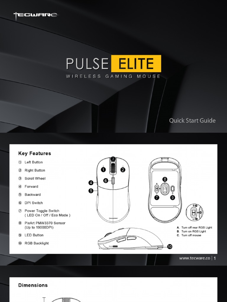 User Manual - PULSE ELITE | PDF