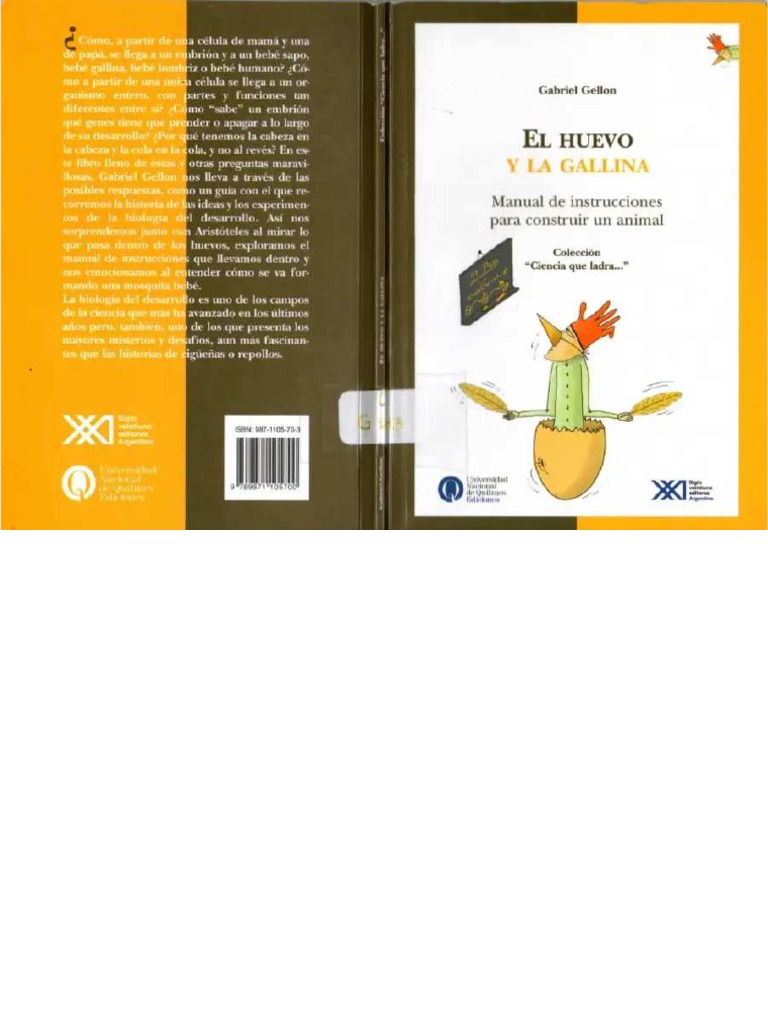 PDF El Huevo y La Gallina Coleccion Ciencia Que Ladrapdf Compress | PDF ...