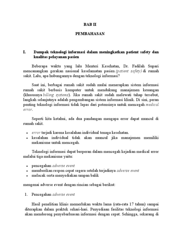 BAB II Pembahasan K3 | PDF