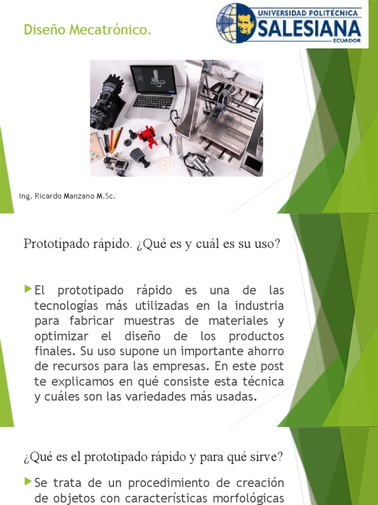 Tipos de Prototipos Conceptos Básicos | PDF | Impresión 3d | Ingeniería