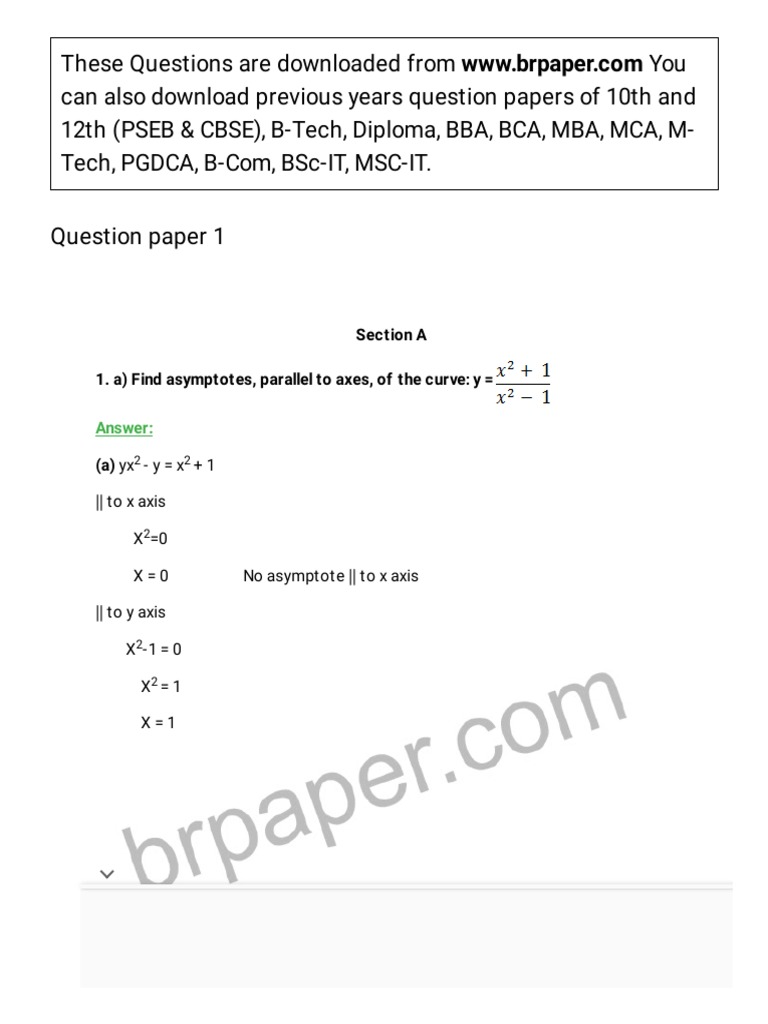 MAKAUT Discrete Mathematics Question Paper | PDF | Integral | Cartesian ...