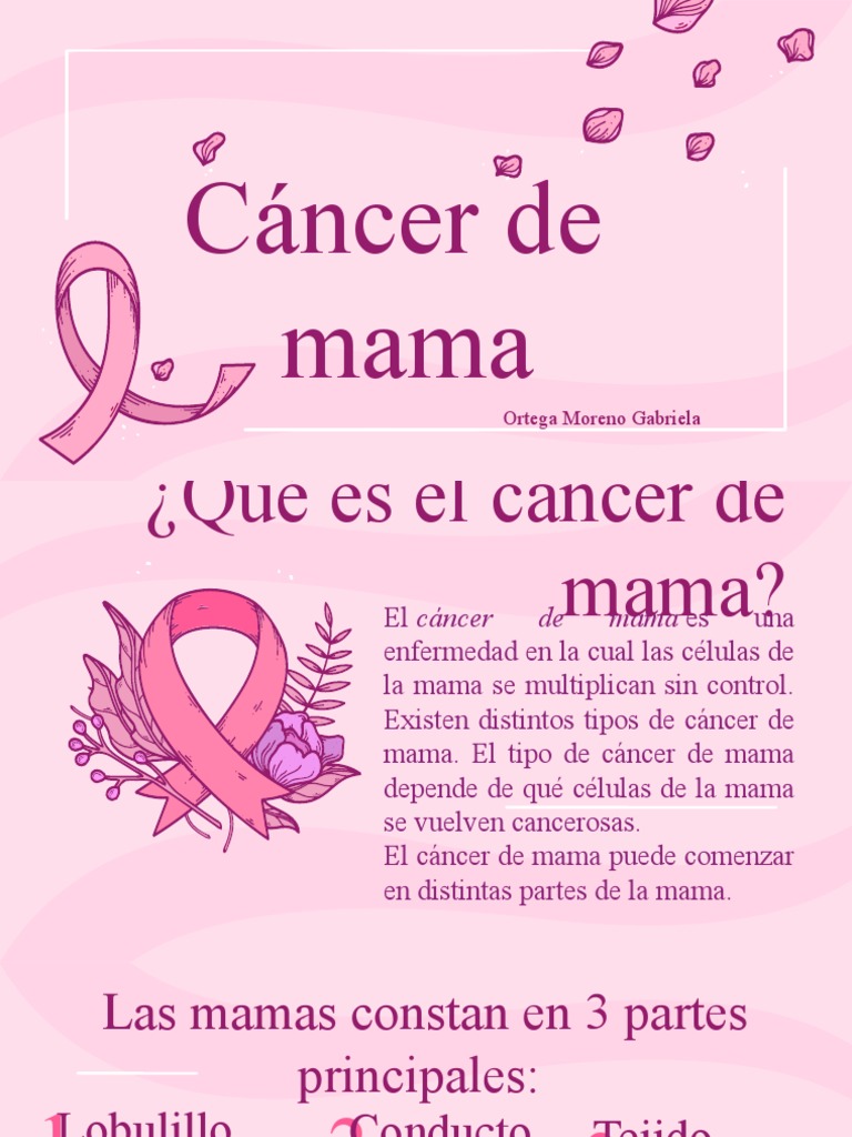 Cancer Mama - Tec. | PDF | Cáncer de mama | Pecho