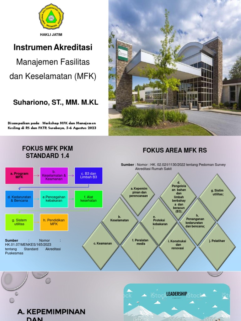 01 - Manajemen Fasilitas Dan Keselamatan (MFK) - 1 | PDF