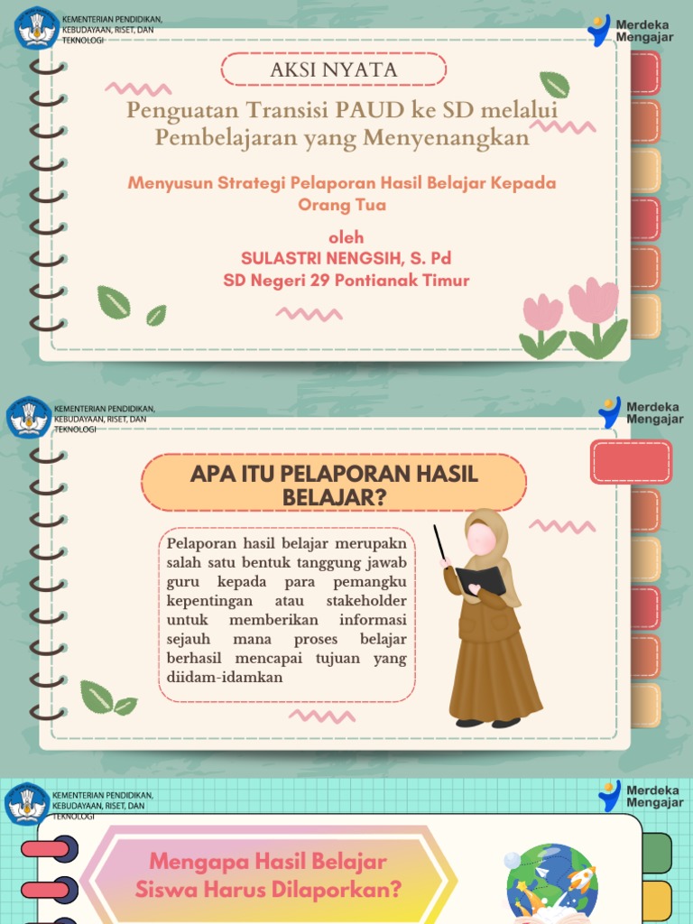 Aksi Nyata - Penguatan Transisi PAUD Ke SD Melalui Pembelajaran Yang ... Aksi Nyata - Penguatan Transisi PAUD Ke SD Melalui Pembelajaran Yang ...