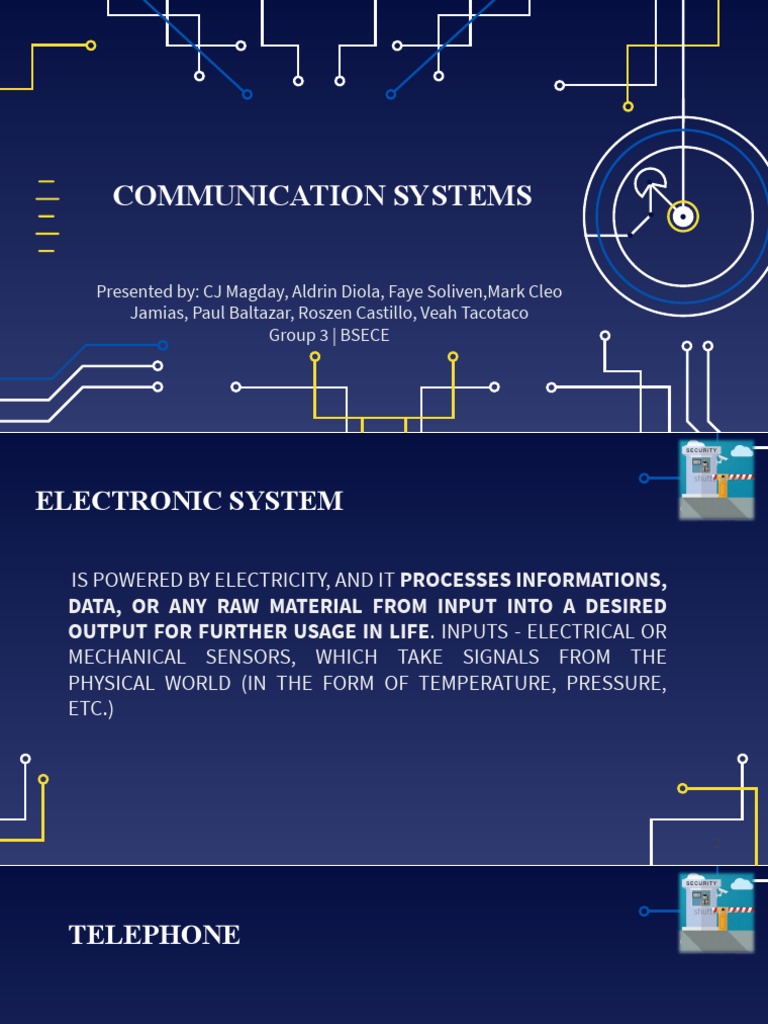 Communication System | PDF | Cable Television | Voice Over Ip