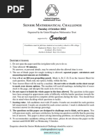 SMC 2014 Answer | PDF | Mathematics | Competition