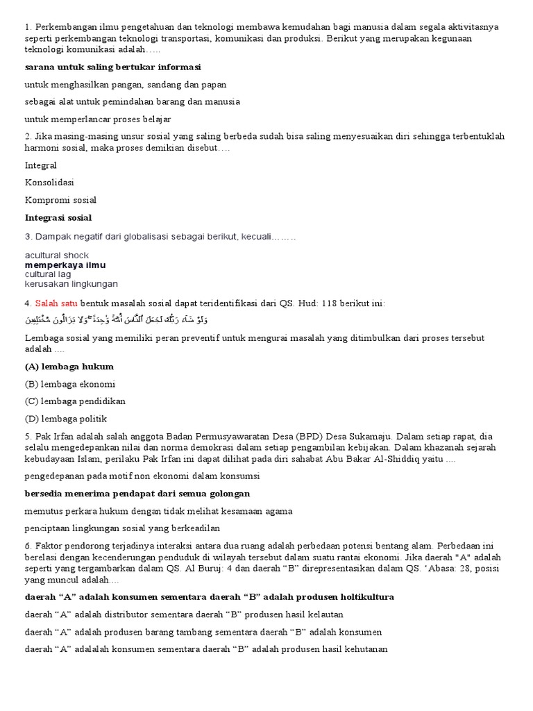 Soal KSM Uji Coba | PDF