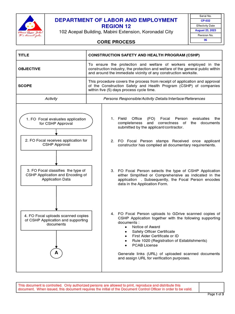 Construction Safety Approval Guide | PDF