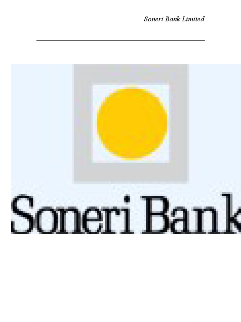 Final Report of Soneri Bank | PDF | Recruitment | Employment