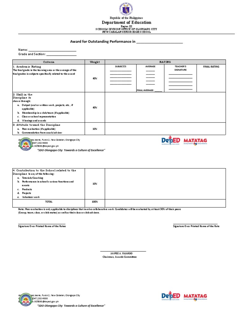 Awards Template | PDF | Cognition | Behavior Modification Awards Template | PDF | Cognition | Behavior Modification