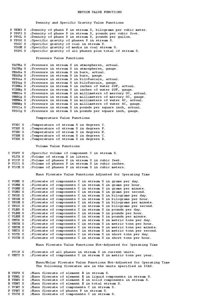 METSIM | PDF | Pressure | Steam