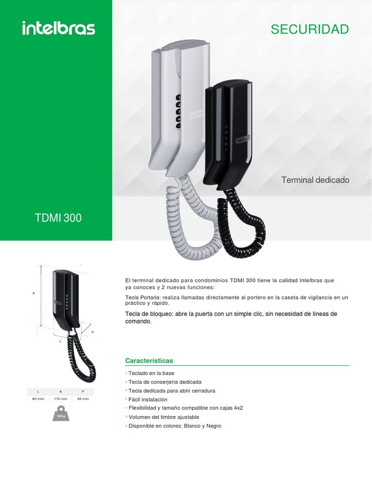 Datasheet Tdmi 300 Es | PDF | Informática | Ingenieria Eléctrica